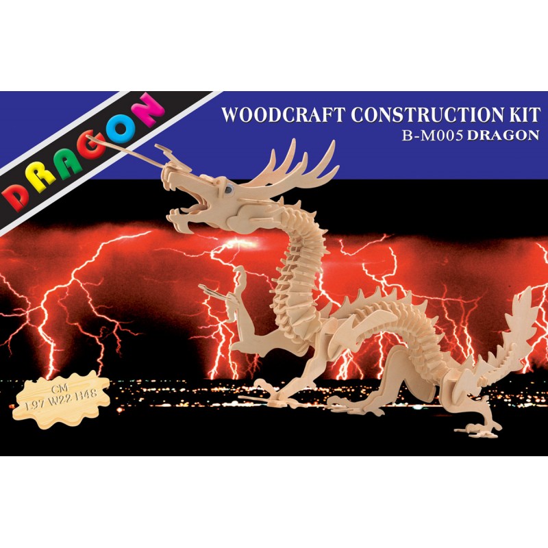Dragon (In Stock:41) – Woodcraft Kits